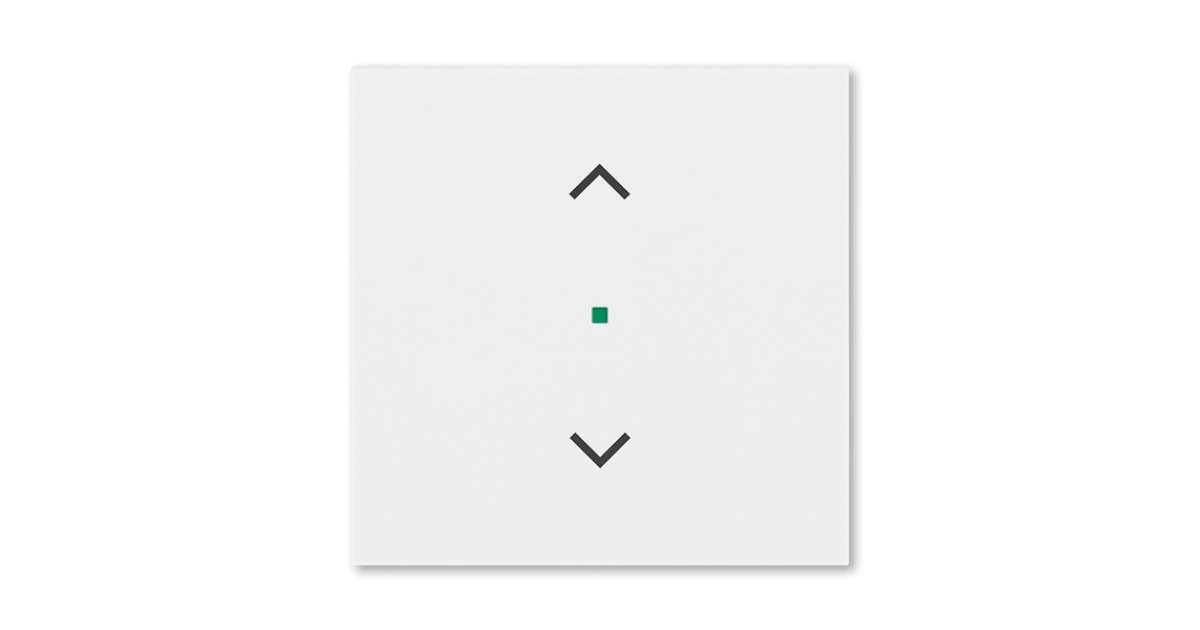 Kryt 1násobný, symbol "žaluzie", Levit®, bílá | Inteligentní instalace ...