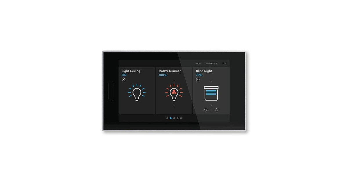 Panel dotykový ABB RoomTouch 5", černá | Inteligentní instalace ABB i ...